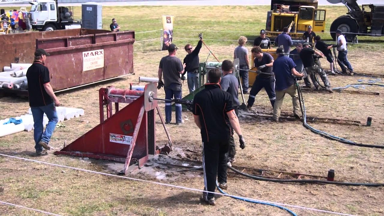 Rock drill competition Vic Australia - YouTube
