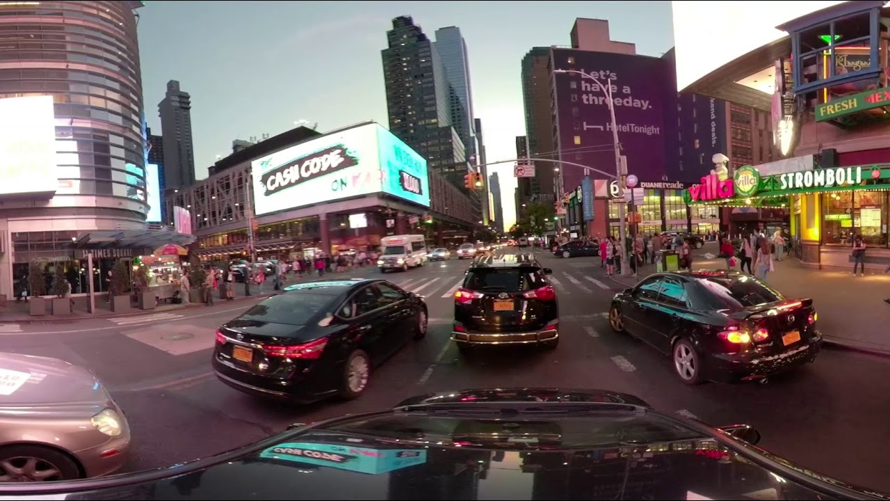 Times Square New York City 360/VR Part 1 - YouTube