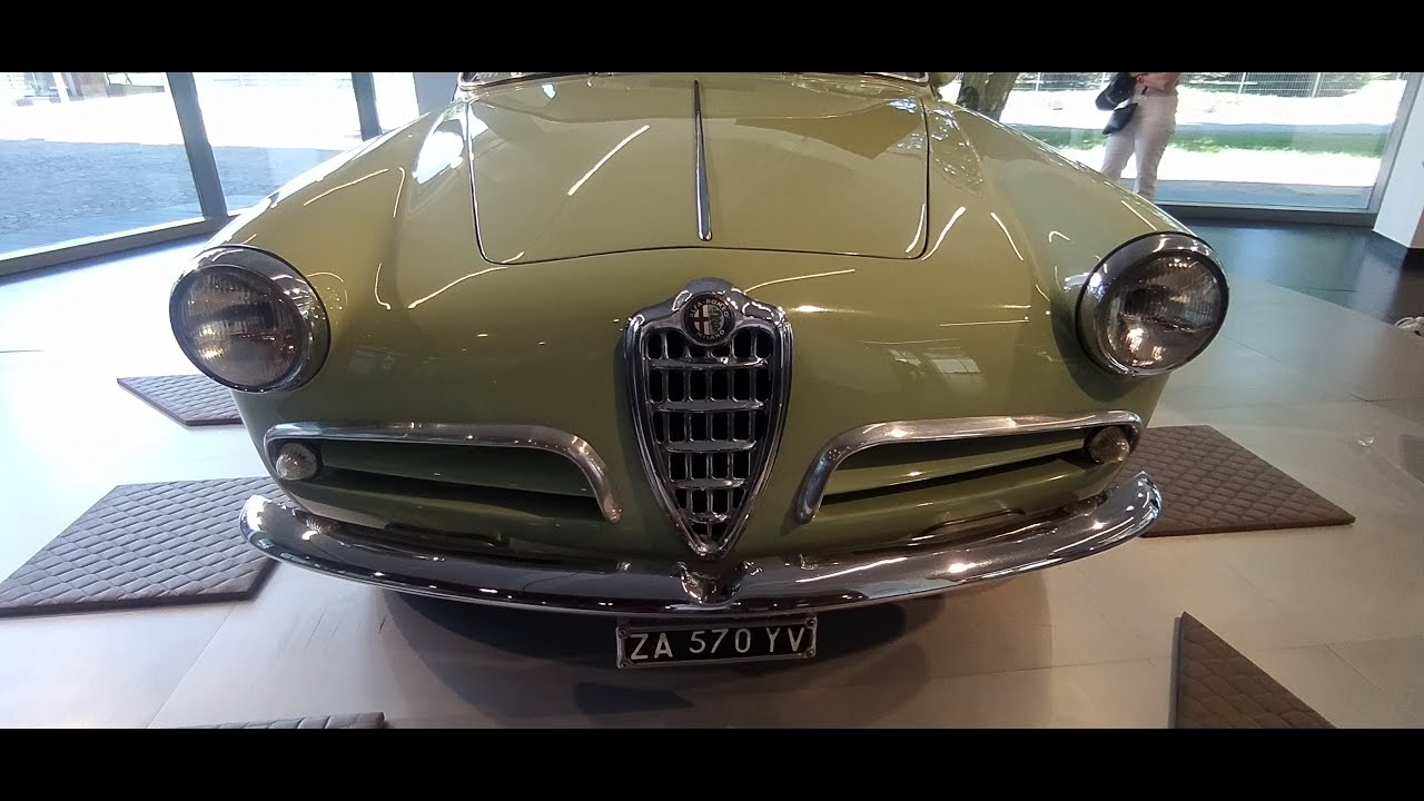 Alfa Romeo 365 - Alfa Romeo GIULIETTA SPRINT 1957/58 - YouTube
