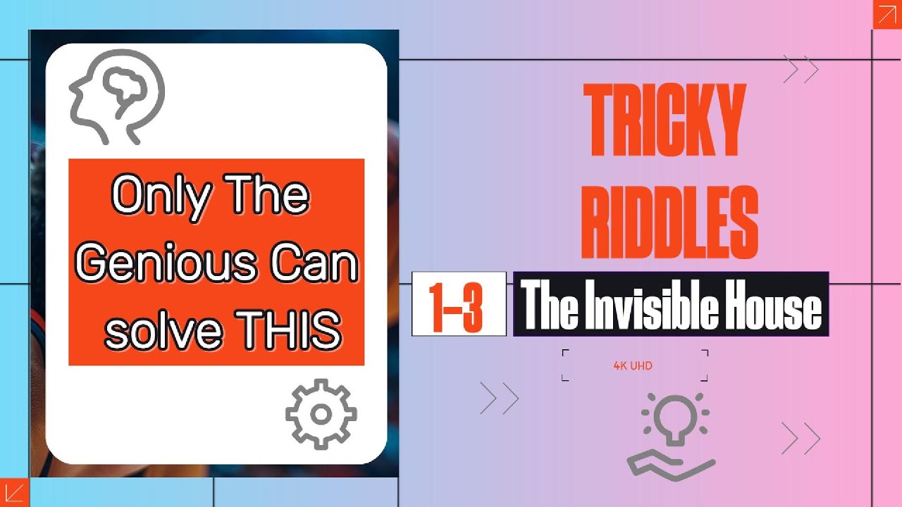 "🤓 Only Geniuses Can 🧠 Figure This Out! 🤯" Riddle-01 - YouTube