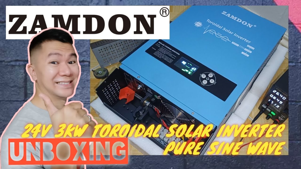 OFF-GRID SOLAR | ZAMDON 3 KW OFF-GRID TOROIDAL SOLAR INVERTER | 3 ...