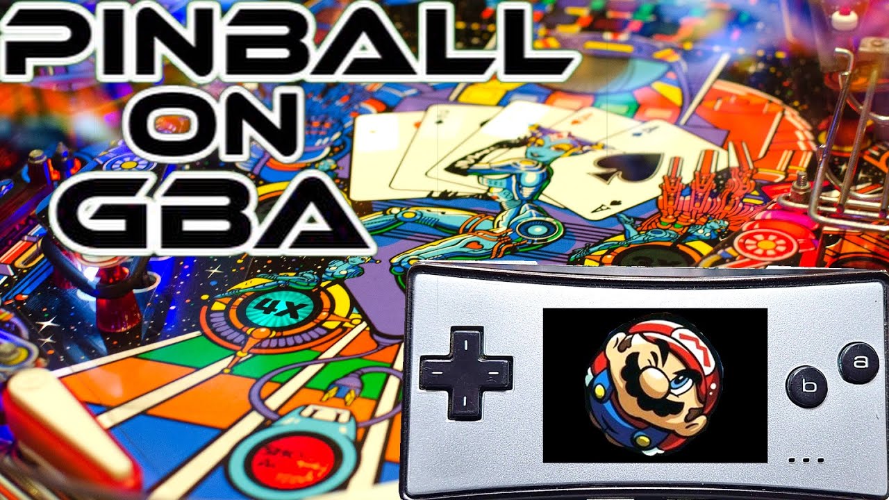 Pinball Games on the Game Boy Advance - YouTube