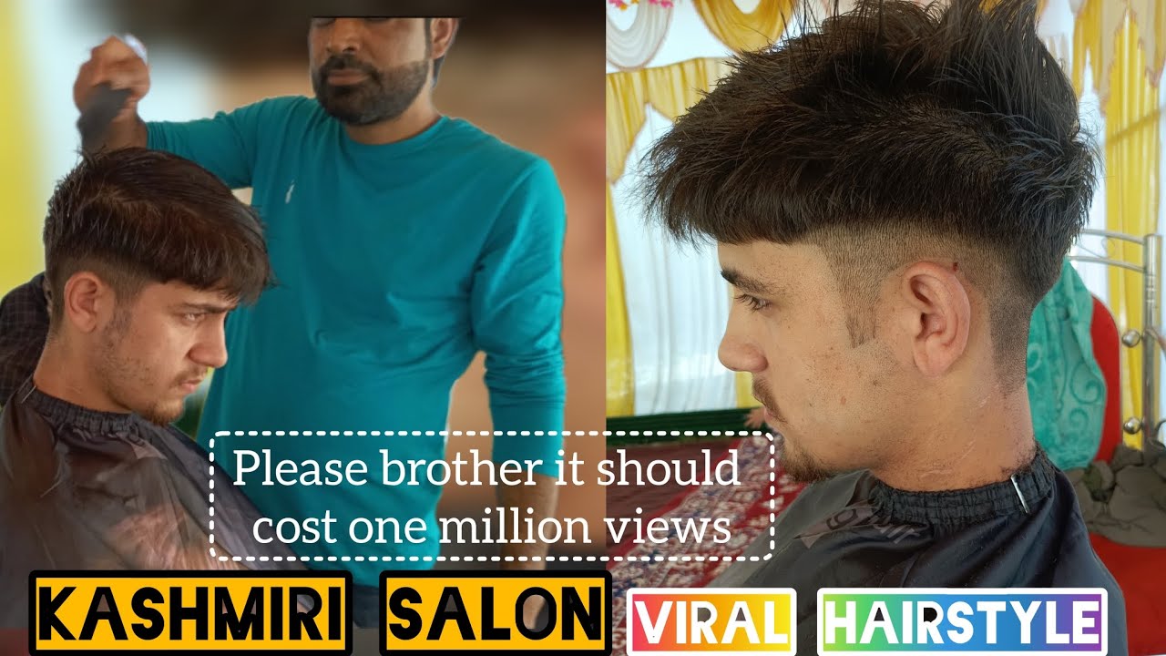 #Twinall kashmiri hair cutting new style || new kashmiri salon 2024 # ...