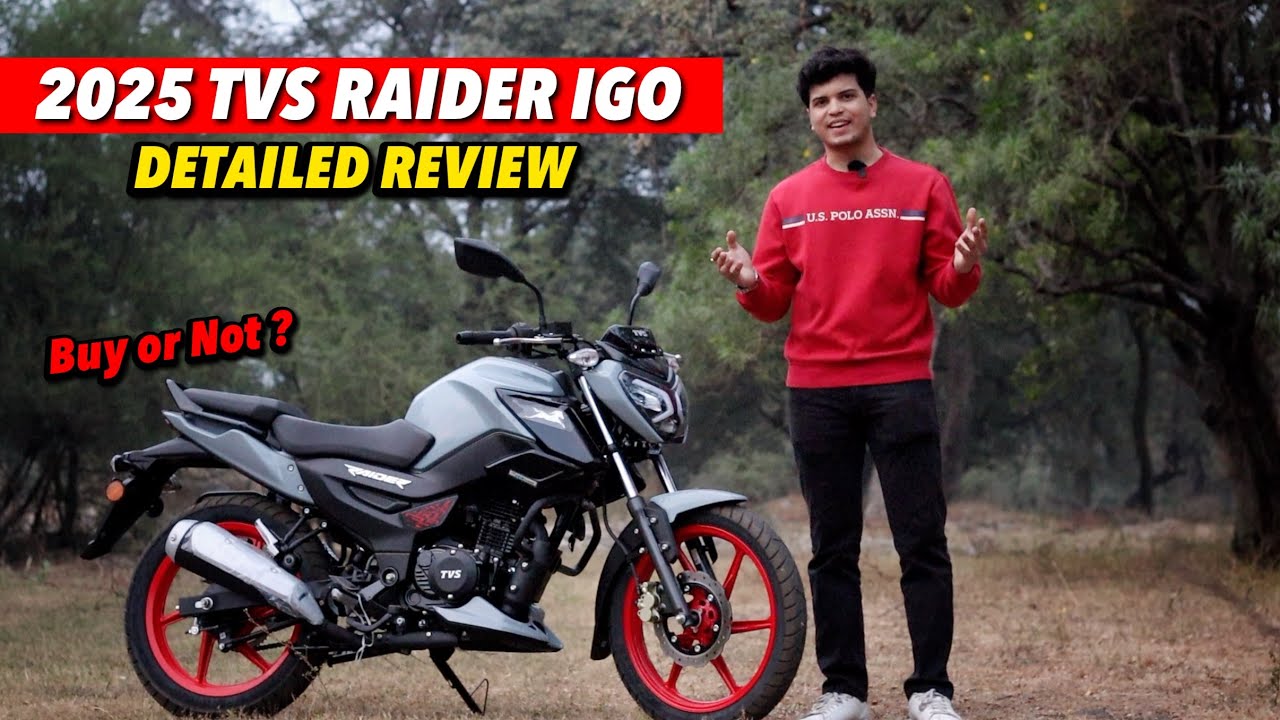 2025 TVS Raider IGO Review | Best 125cc Bike in India or Not ? - YouTube