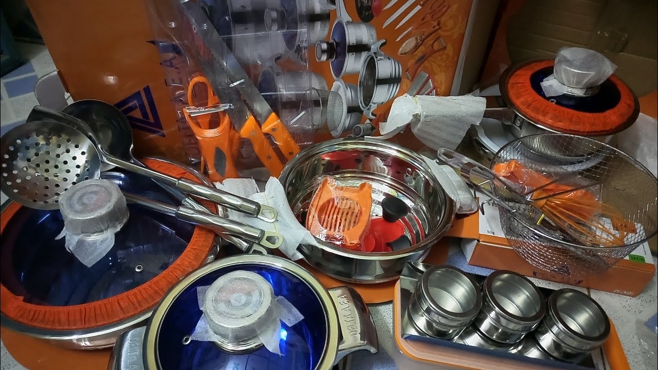 A 50 PCS Cooking Set You Won't Find In Kamukunji * Kamukunji Haul ...