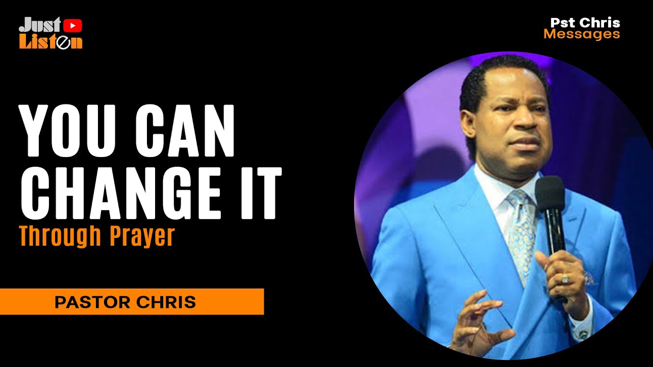 Pastor Chris | You Can Change It - YouTube