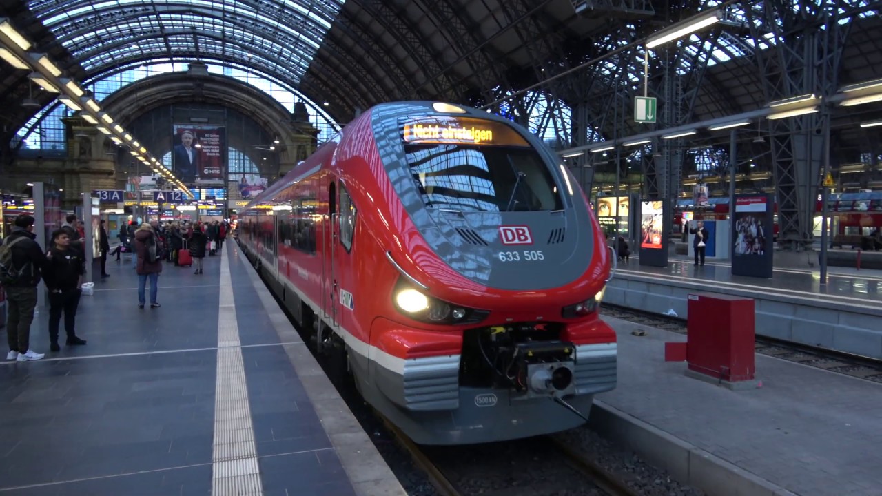 [Nicht Einsteigen] DB Regio PESA Link 633 005 verlässt als RB61 ...
