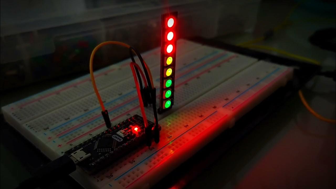 Semáforo com RGB WS2812 e Arduino Nano - YouTube