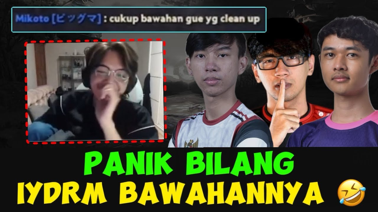 APONG PANIK SEBUT IYDREAM BAWAHANNYA - Mikoto ember ft Inyourdream Lina vs Ramz ft Daya Dota 2 ...