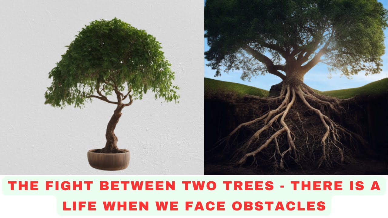 The Fight Between Two Trees| A Life Lesson From Trees Fight - YouTube