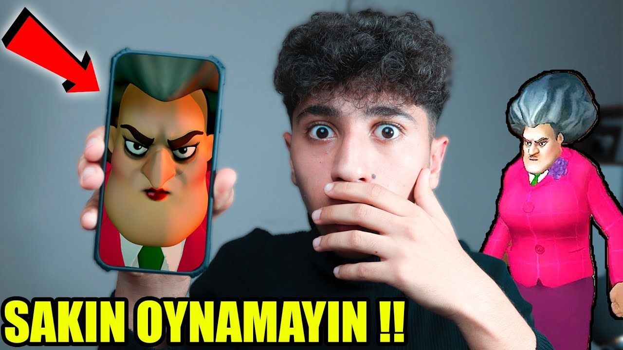 GECE 3 ‘DE SAKIN SCARY TEACHER 3D OYUNUNU OYNAMAYIN! (Deli Öğretmen ...