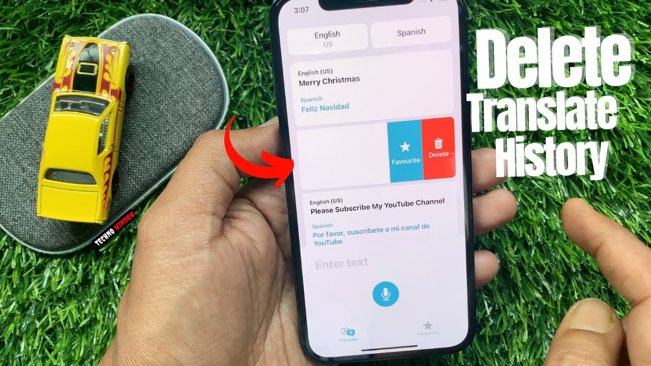 How to View or Delete Recent Translations History in the Translate App ...