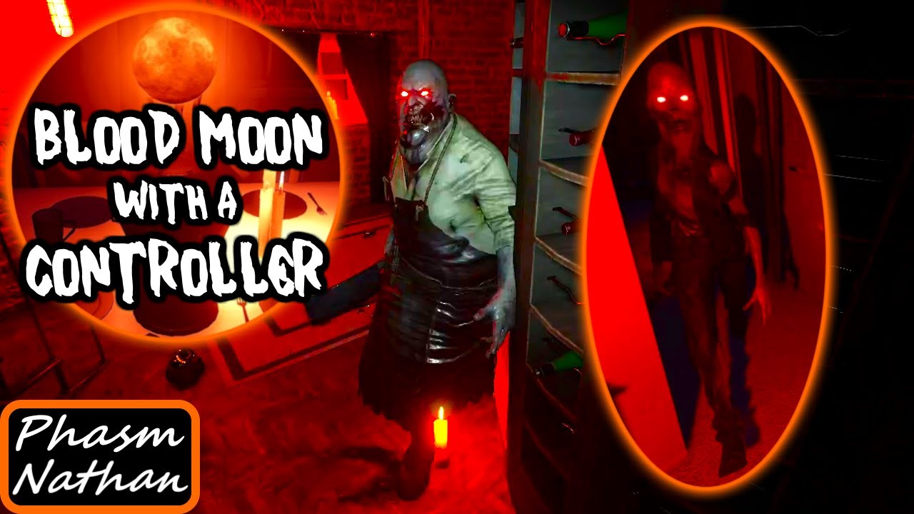 I played Phasmophobia on a controller for the console release... - YouTube