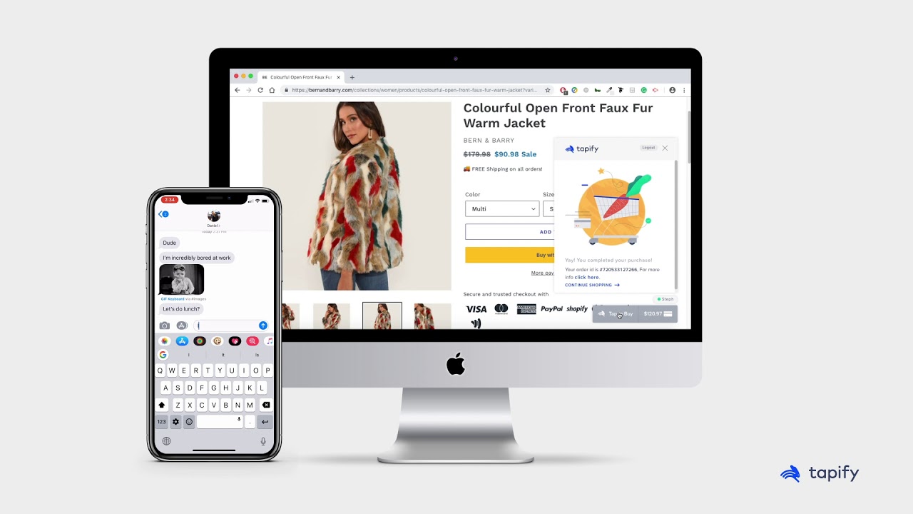 DEMO | Tapify vs. Sending a GIF - YouTube