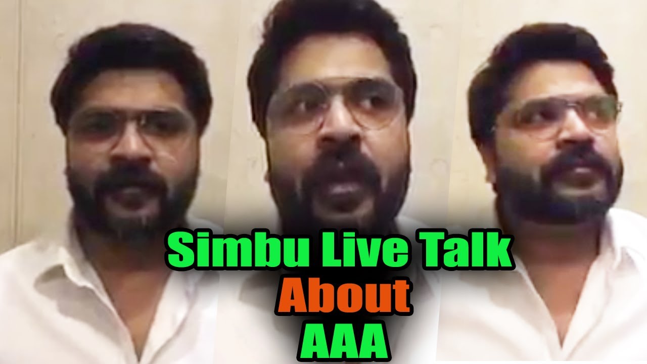 Simbu Live Talk About AAA Flop | I'm Happy About AAA | STR Fans Not ...