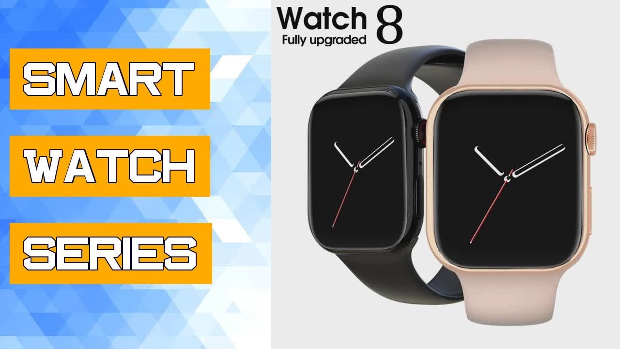 Smart Watch Series 8 iWO HD Screen Sports Heart Rate Fitness Tracker ...