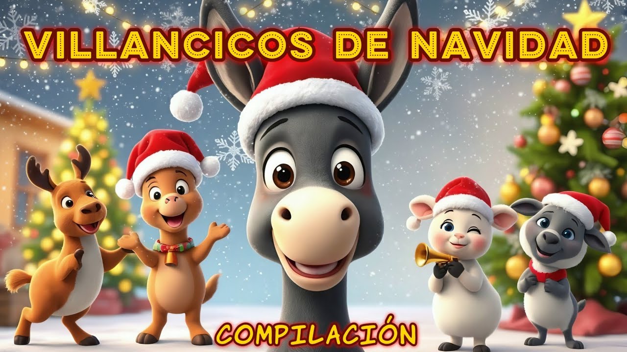 Villancicos de Navidad para Niños 🎄 | Compilation con Animalitos ...