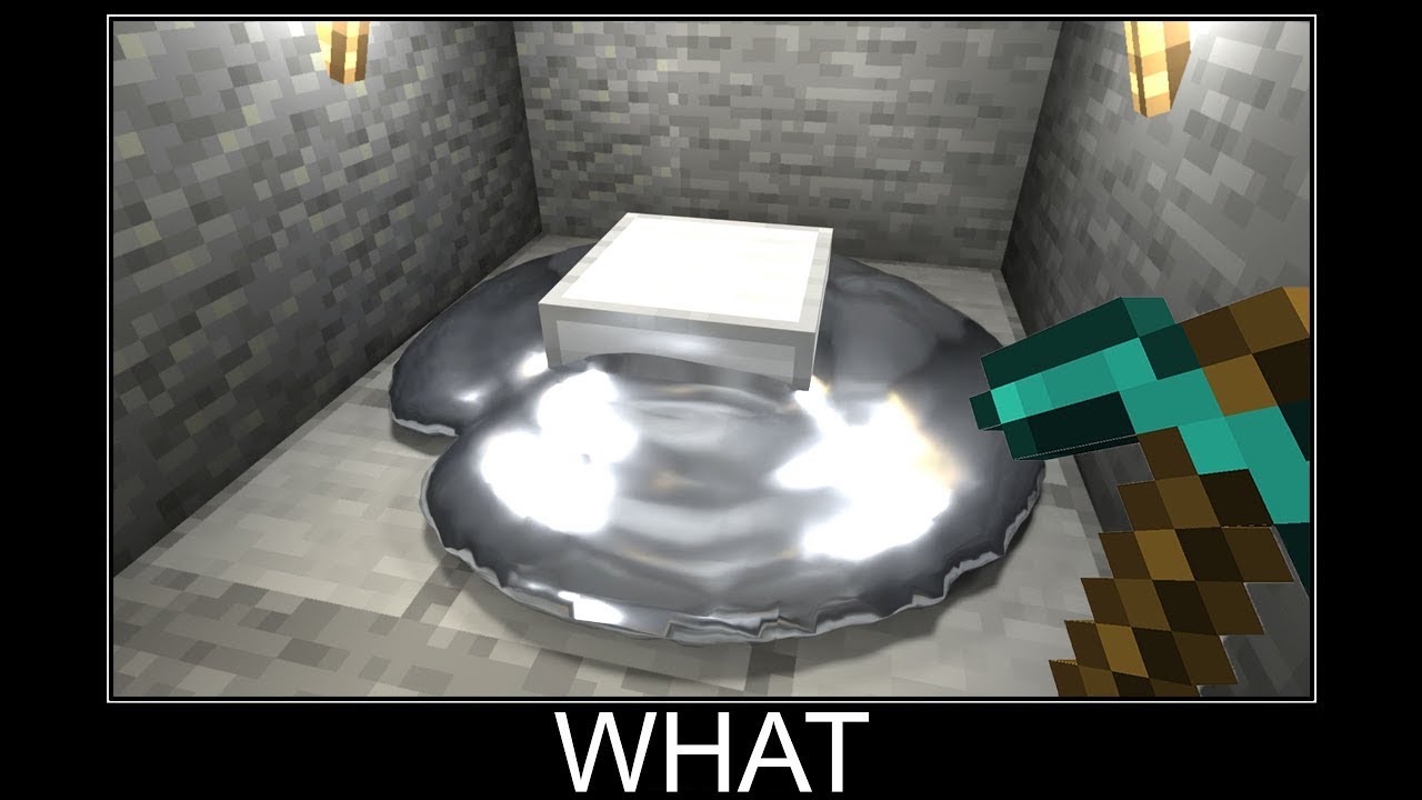 Minecraft realistic wait what meme, Lava, Water, Slime #534 - YouTube