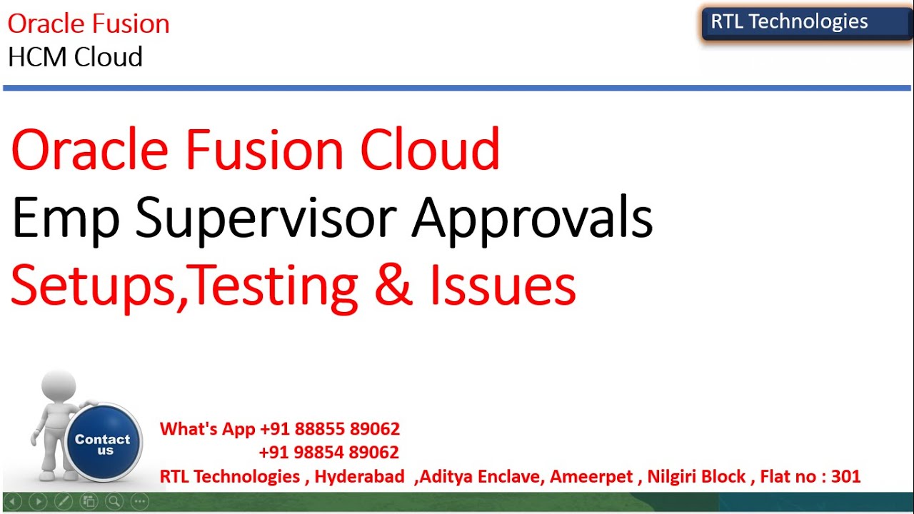 Oracle Fusion Cloud HCM | Emp Hire | Manager Hire | HCM Approvals ...