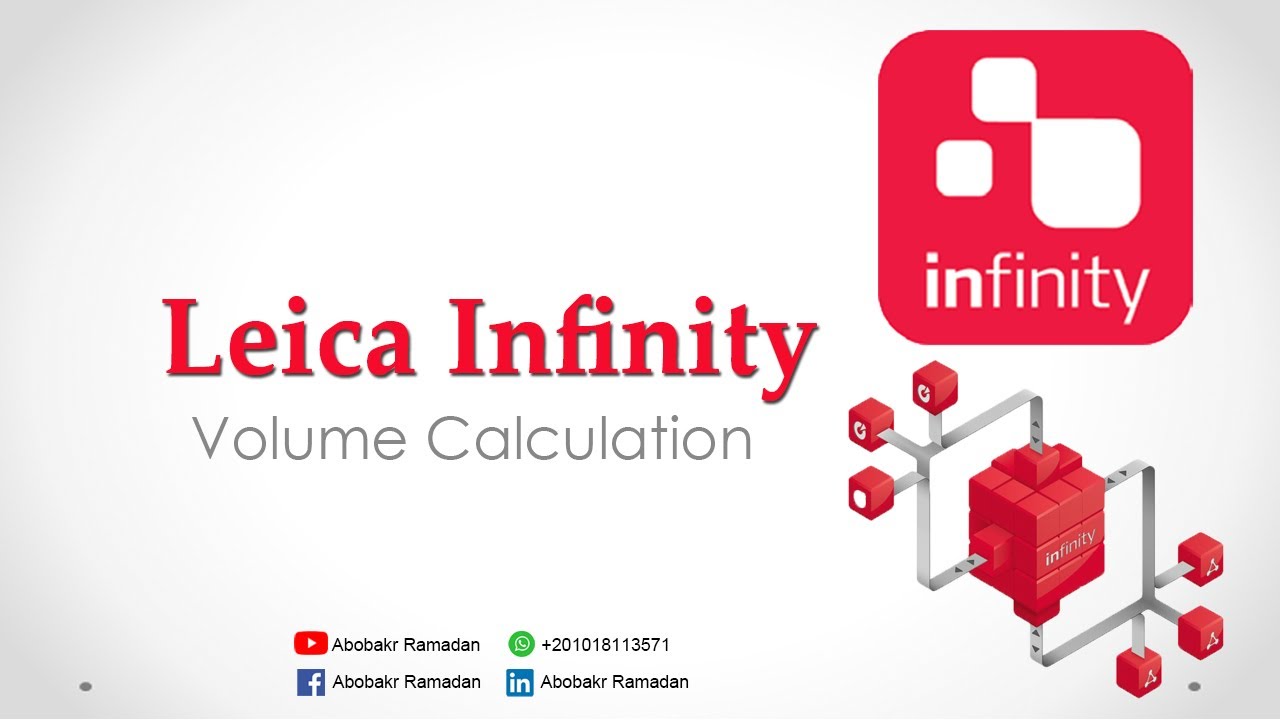 Leica Infinity Surface to surface Volume Calculation - YouTube