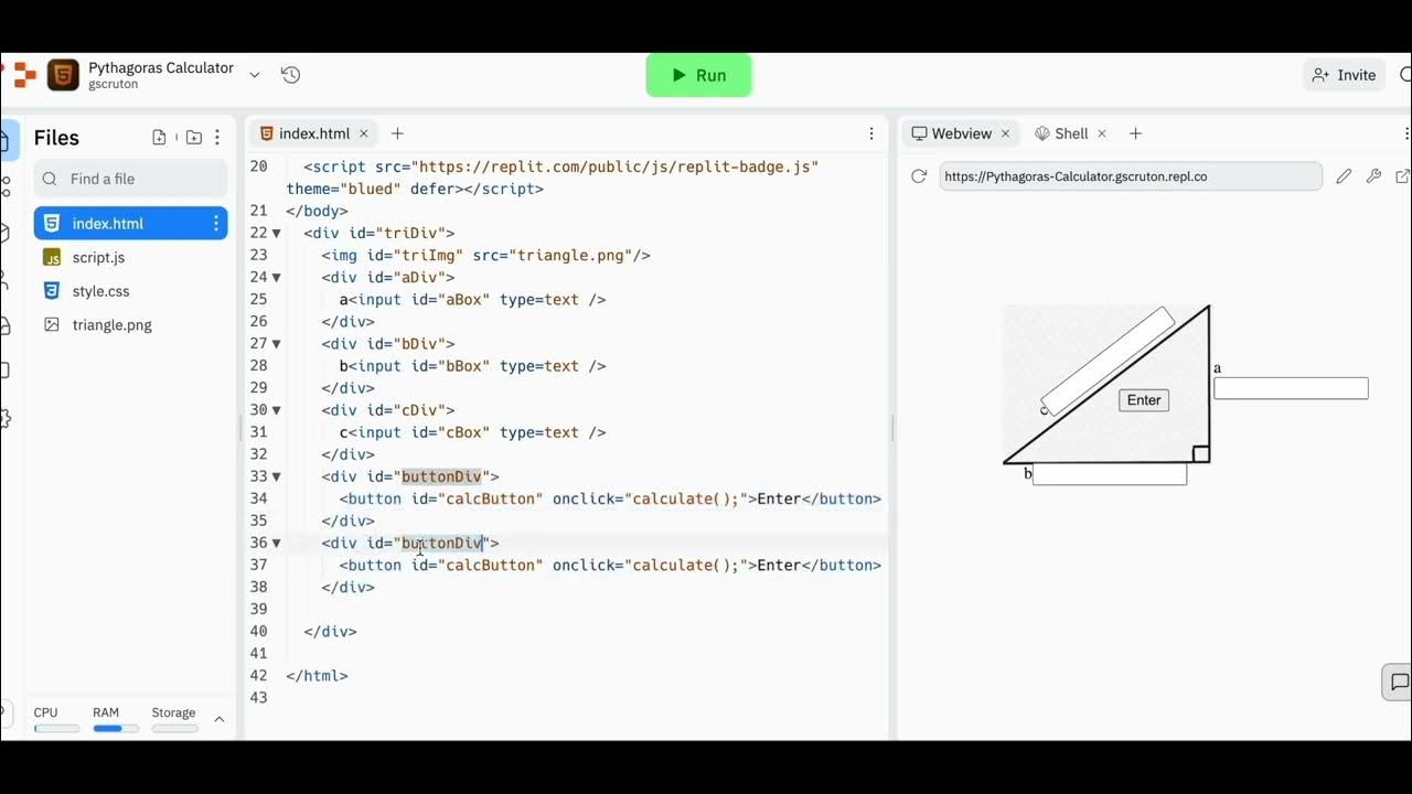 Pythagoras Programming Project - YouTube