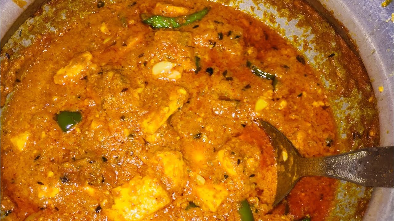 Handi Paneer /Handi paneer Recipe At Home/Paneer Recipe - YouTube