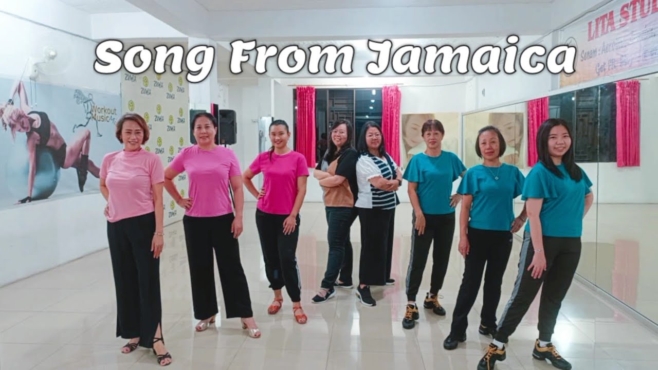 Song From Jamaica line dance - YouTube