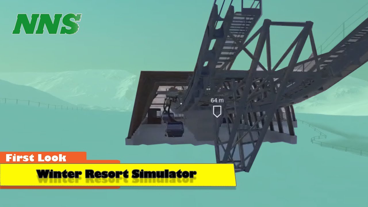First Look - Winter Resort Simulator - YouTube