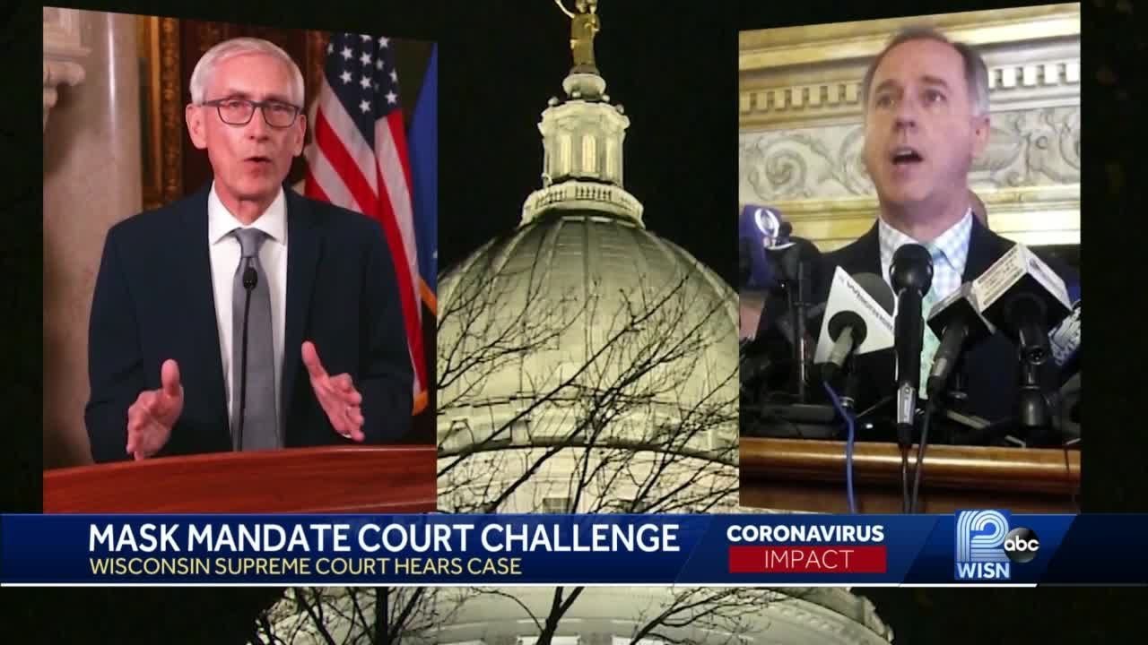 Wisconsin Supreme Court hears face mask challenge - YouTube