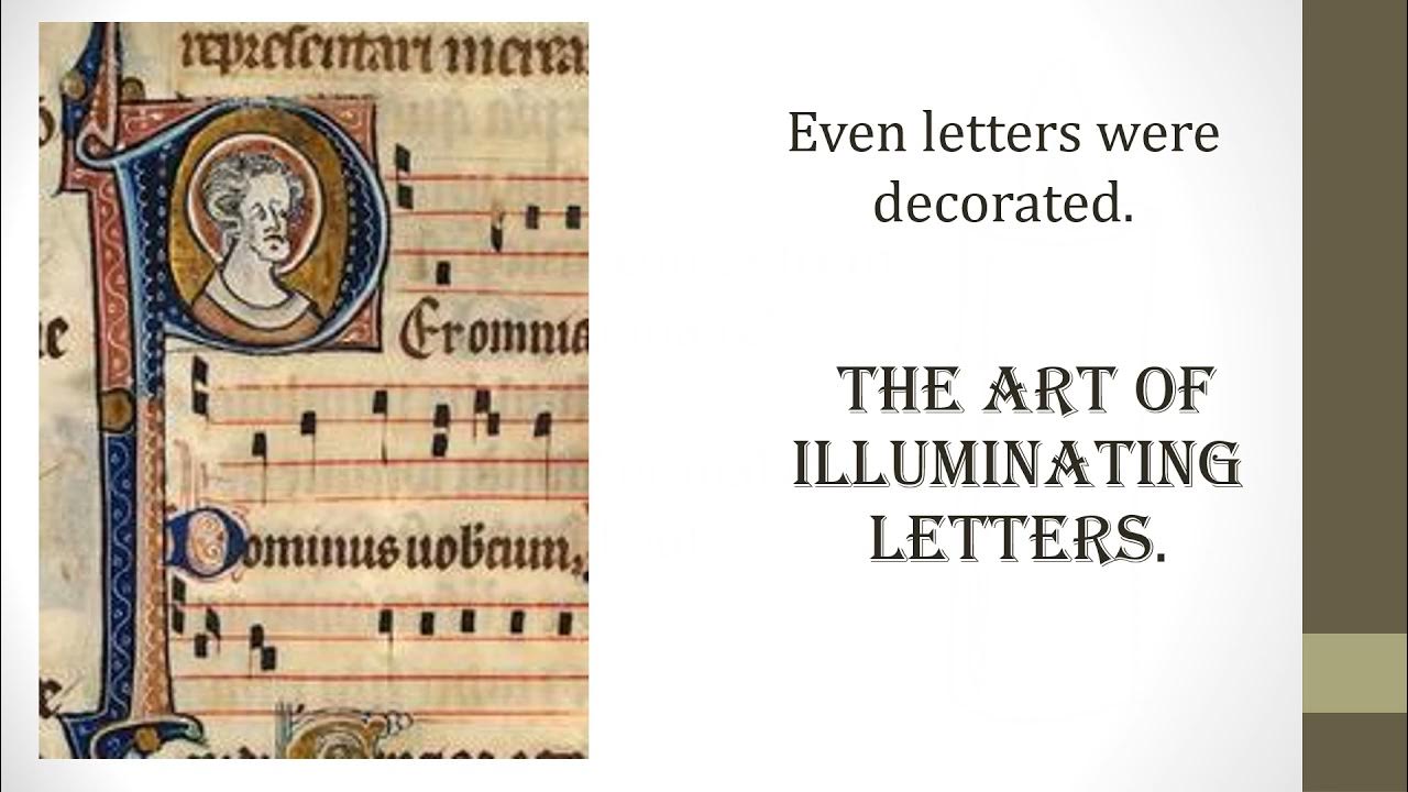 What Are Illuminated Letters? Fun Art History for Kids | Hands-On ...