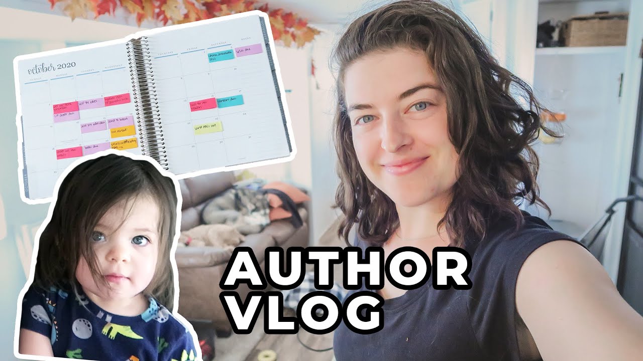 Author Vlog | Planner Ideas + Typo Team - YouTube