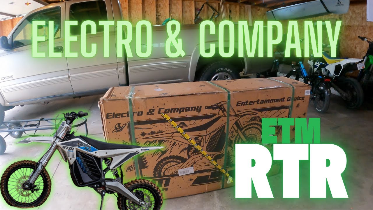 WORTH IT?? UNBOXING Electro & Company ETM RTR / Electric Trail Machine ...