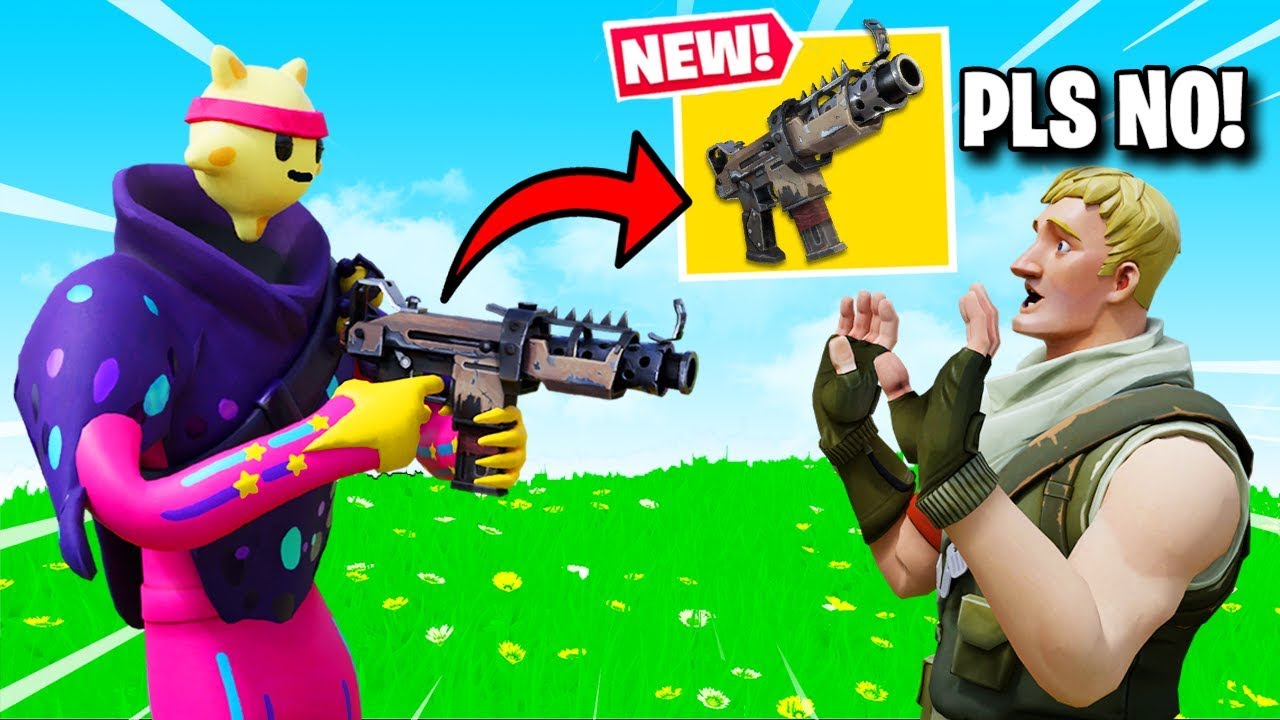 Fortnite Added Another OP Weapon.. (Gold Tac SMG) - YouTube