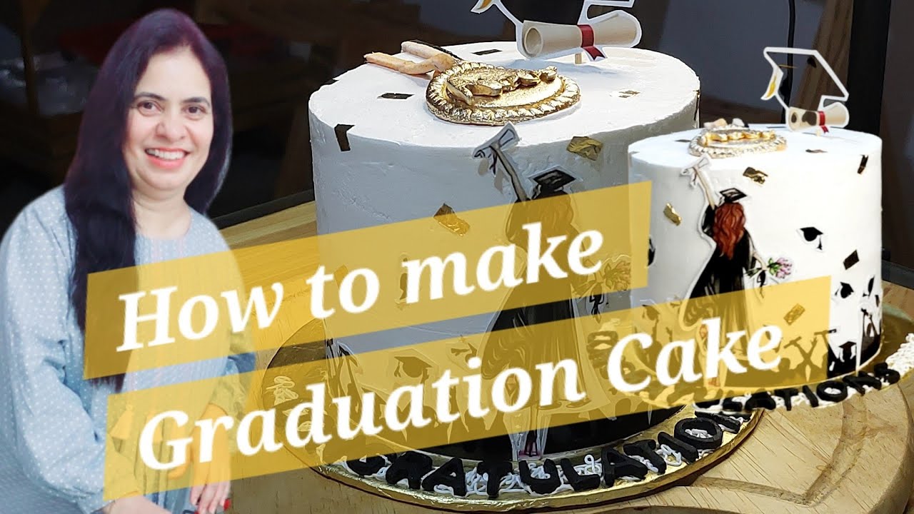 How to make Graduation Cake | Step by Step #NINO #Cakery #Studio - YouTube