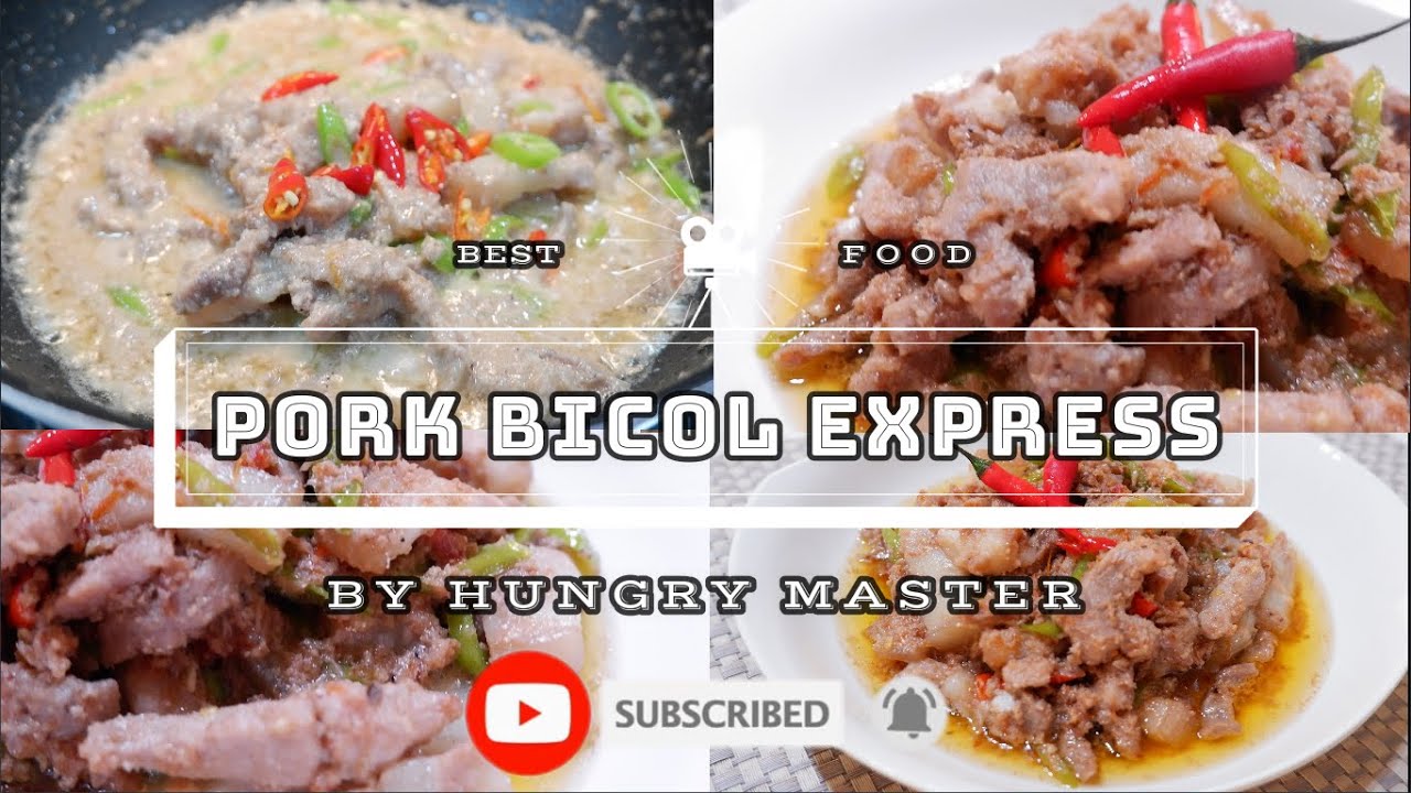 How to Cook Pork Bicol Express | Bicol Express | Easy Recipe - YouTube