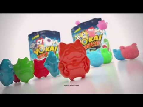 Yo-Kai Watch Gummies Commercial for Cartoon Network - YouTube