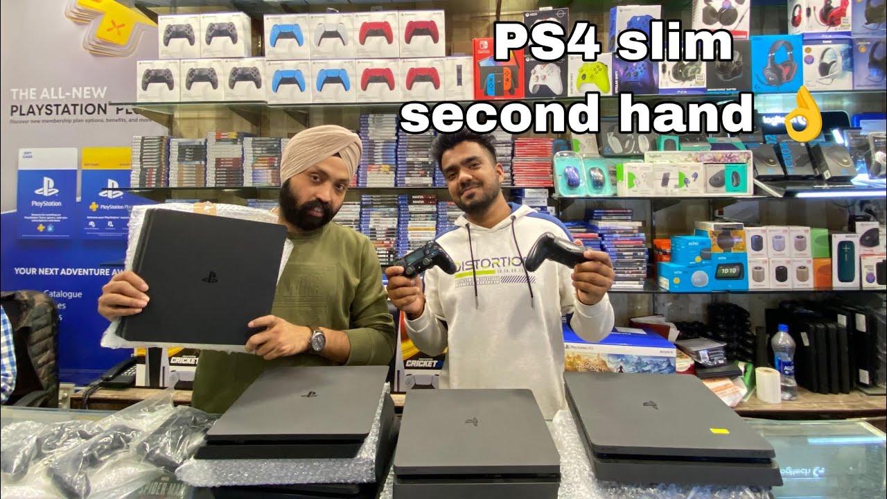 PlayStation 4 slim second hand 🤩 - YouTube