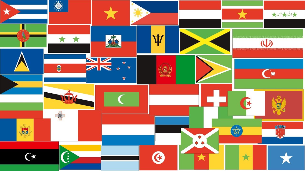 Guess the World Flags (Part-II) | The Smart Learners - YouTube