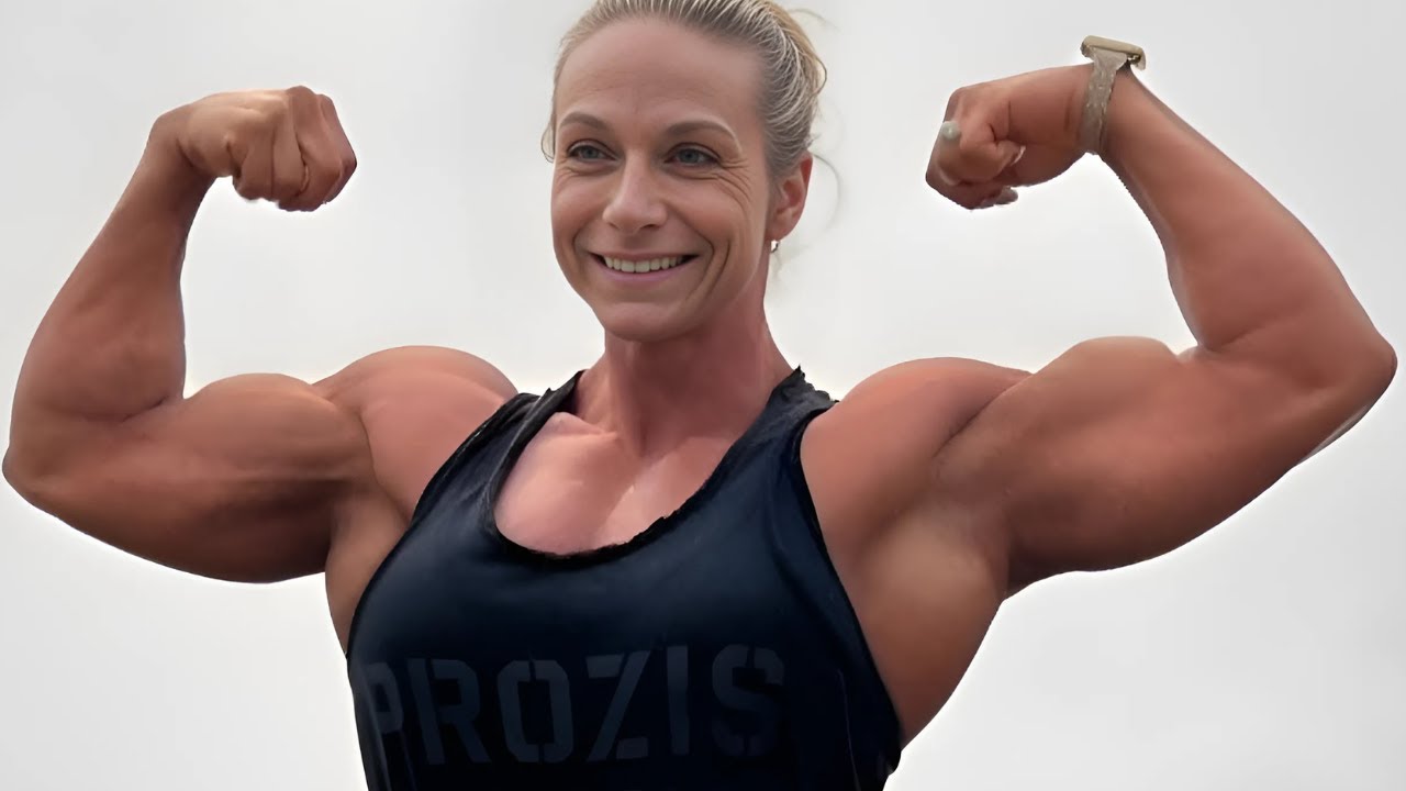 She Has Huge Muscles Female Bodybuilder Theresa Ivancik | she hulks ...