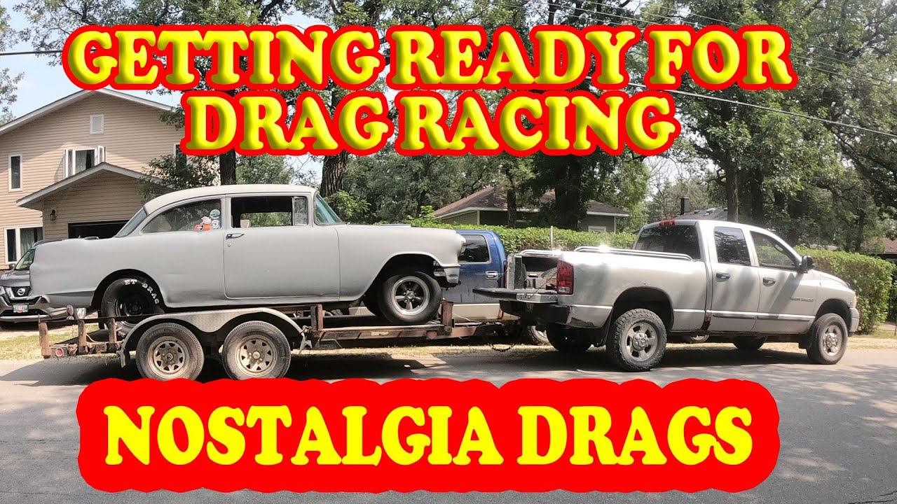 1955 Pontiac Getting Race Ready, Nostalgic Gasser/ Hot Rod Drag Racing ...