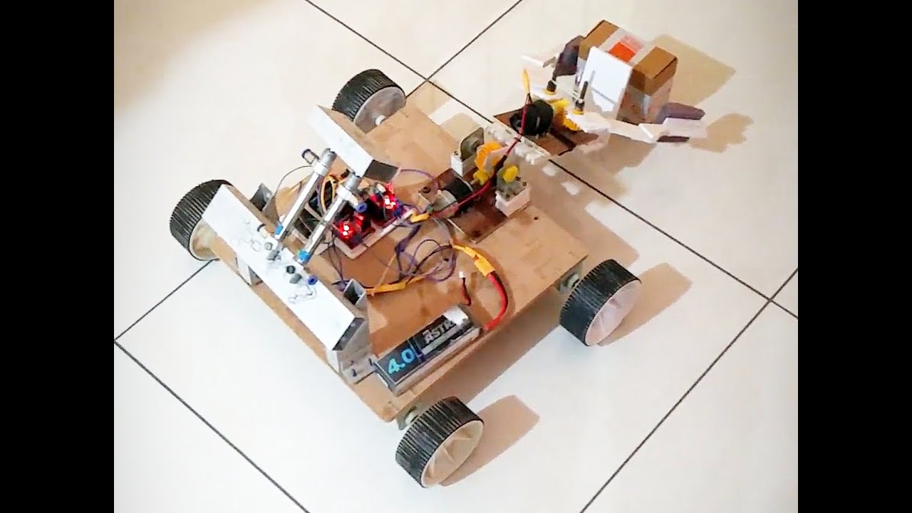 WIRELESS ROBOT (Team project Robocon) - YouTube