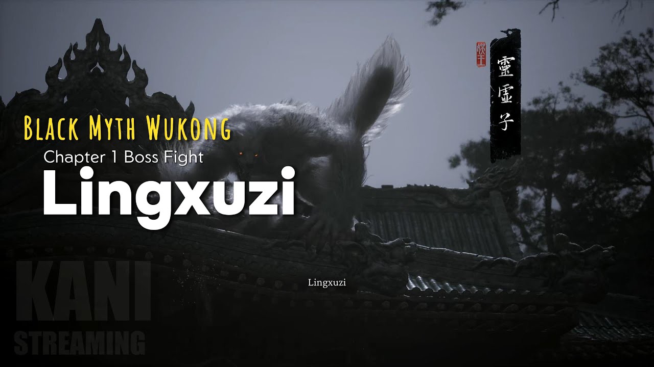 Black Myth Wukong Chapter 1 Boss Fight Lingxuzi - YouTube