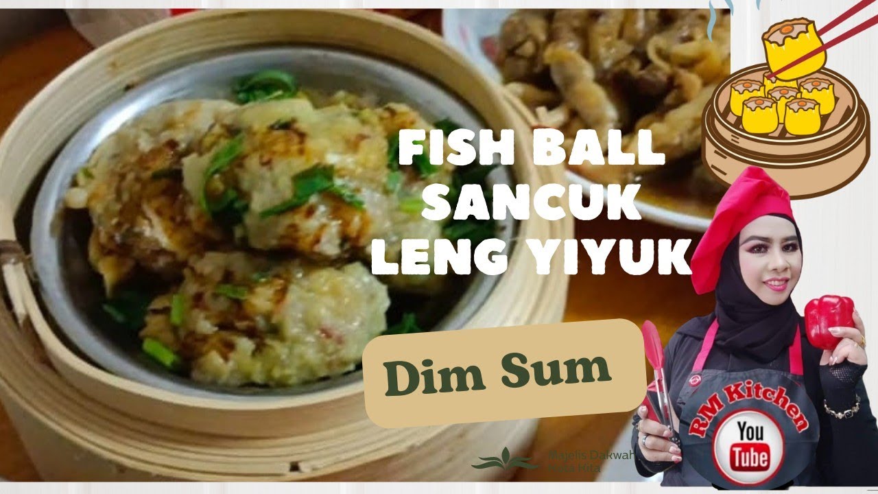 Dim sum fish ball, Sancuk Leng Yiyuk, #dimsum #masakanhongkong - YouTube