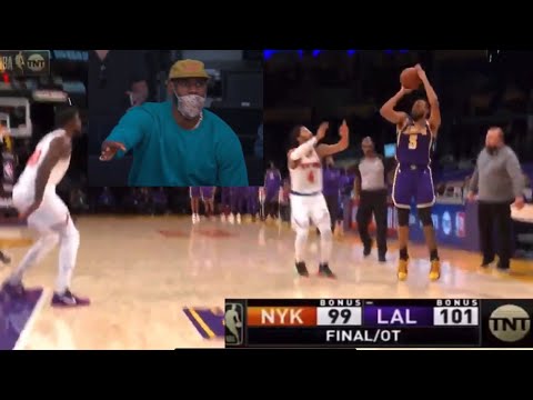 Taken Hortan Tucker Makes Game Winner! LeBron And AD Shocked! Randle Mad!