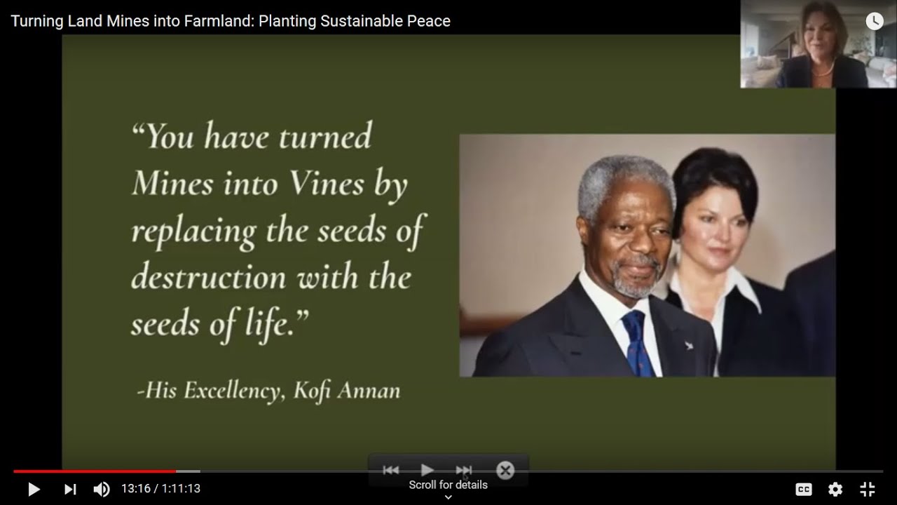 Turning Land Mines into Farmland: Planting Sustainable Peace - YouTube