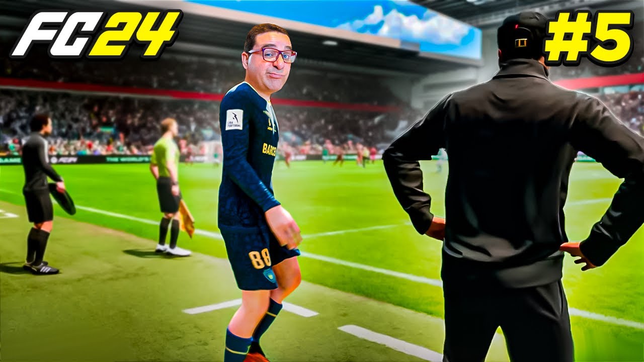 DE VOLTA À TITULARIDADE | EA FC 24 MODO CARREIRA #5 - YouTube