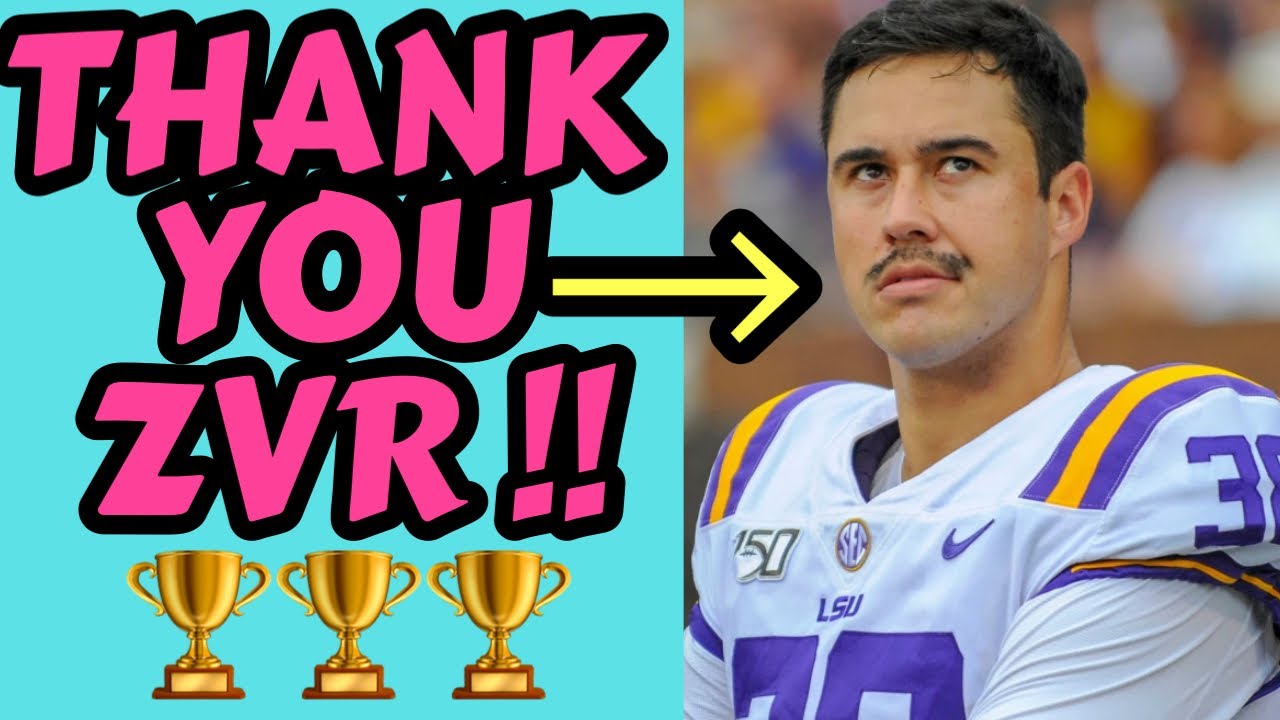 LSU Football BREAKING NEWS: Zach Von Rosenberg to NFL Draft + Should Ed ...