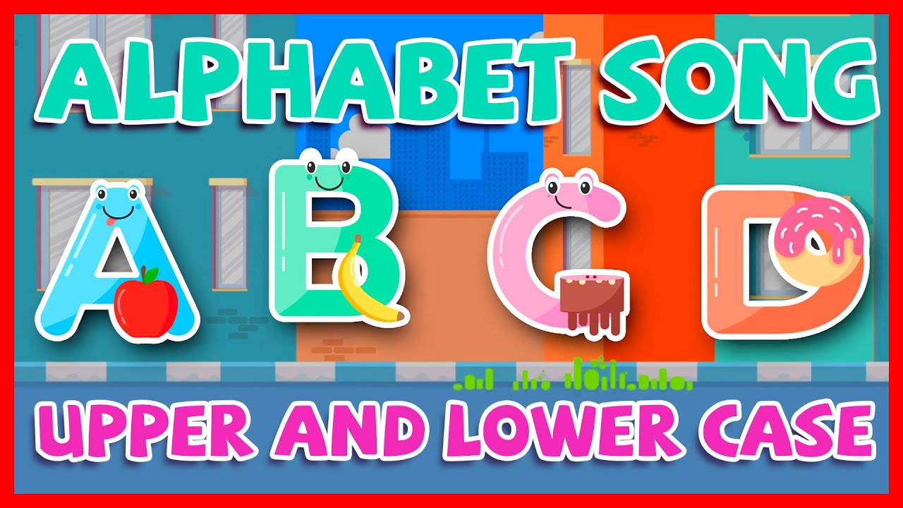 The ABC Song | Upper and Lowercase | Educational Video for Toddlers ...