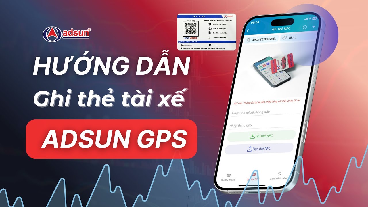 Cách ghi thông tin và sử dụng thẻ tài xế | ADSUN GPS - YouTube