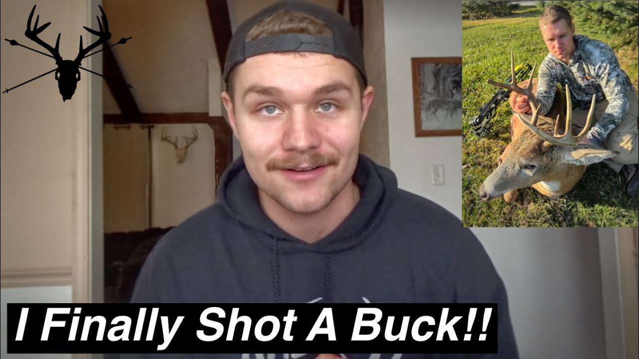 I FINALLY SHOT A BUCK!! - YouTube
